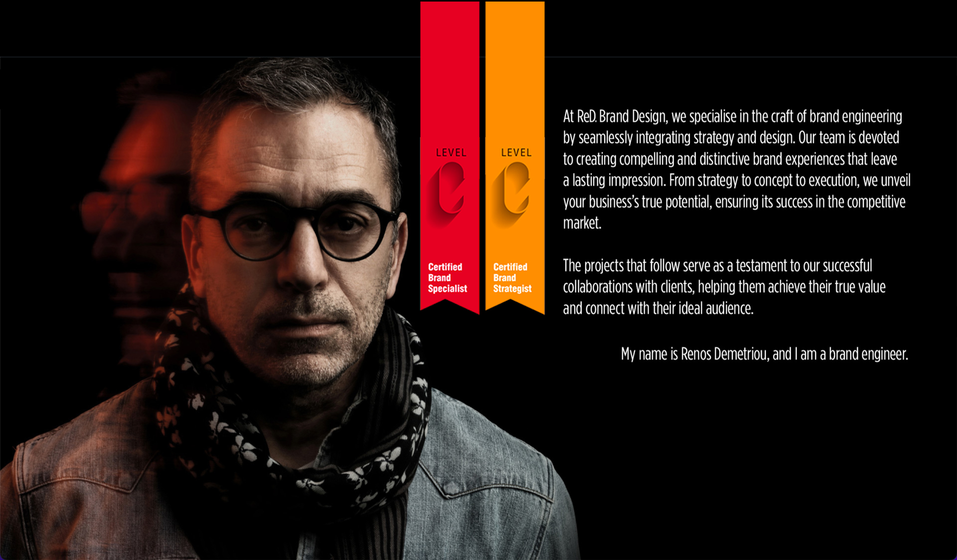 RED BRAND DESIGN – DRIVEN BY THE CREATIVE AND VISUAL CHALLENGE